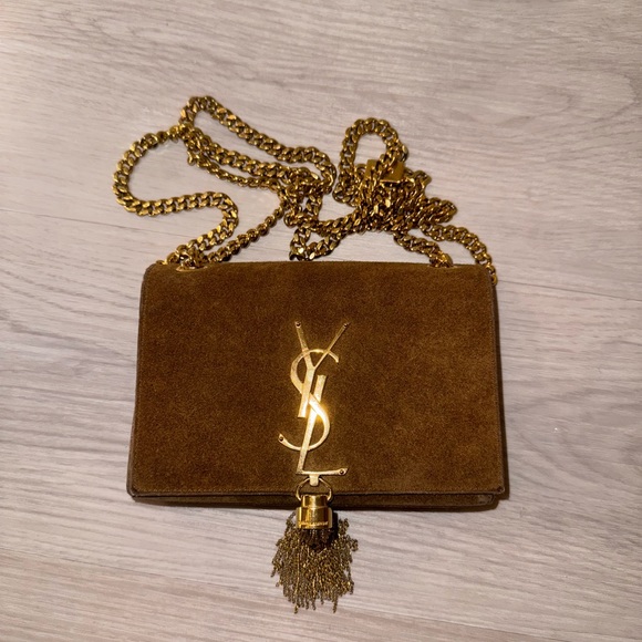 Yves Saint Laurent | Bags | Ysl Suede Kate Bag | Poshmark